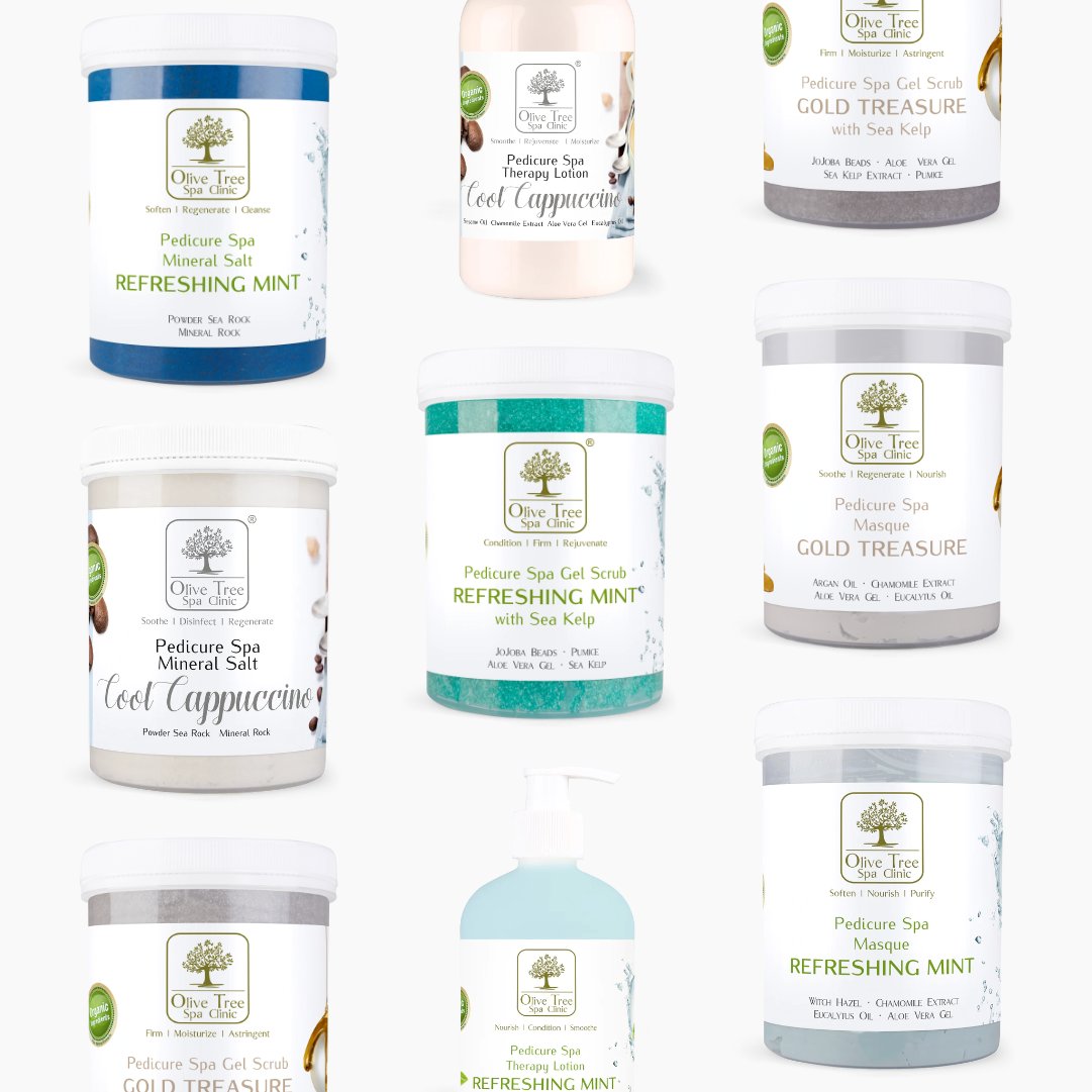 Olive Tree Spa Clinic | Professional Pedicure Products Cyprus | RFB